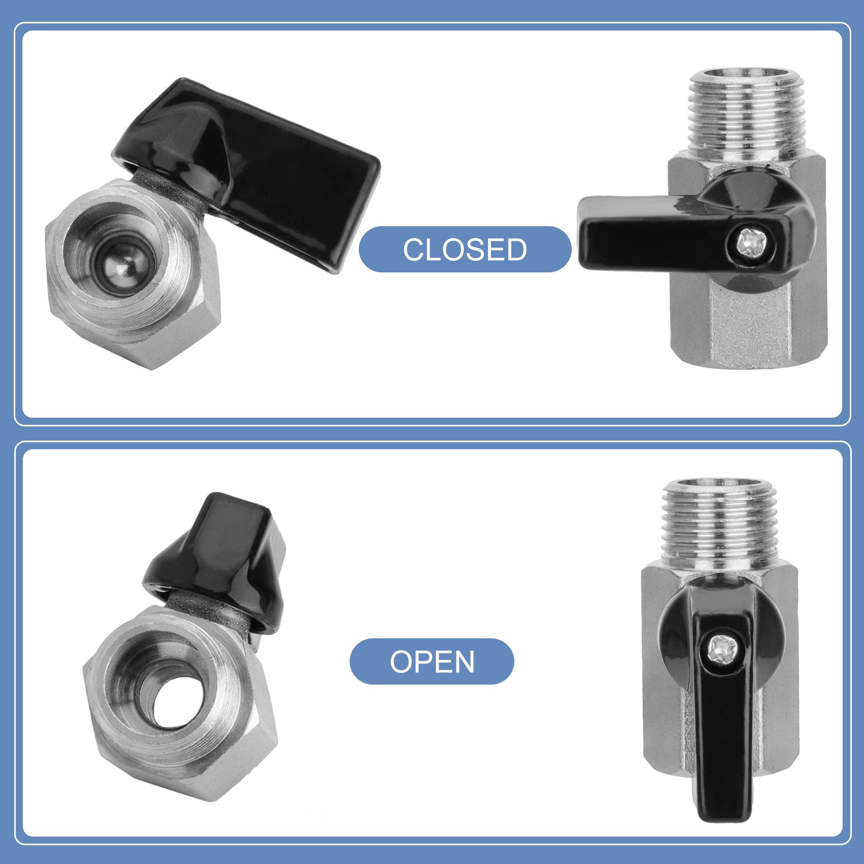 3/4" Compressed Air Outlet Kit, 1/2 Inch NPT Outlet Port, Only for 3/4 ...