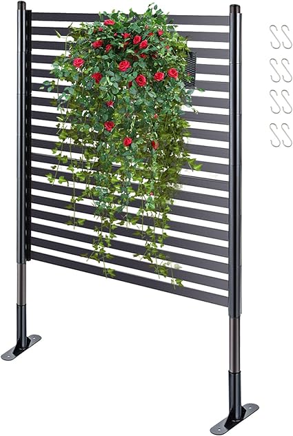 Amazon.com : TECSPACE 3FT W x 4FT H Outdoor Privacy Screens, PE ...