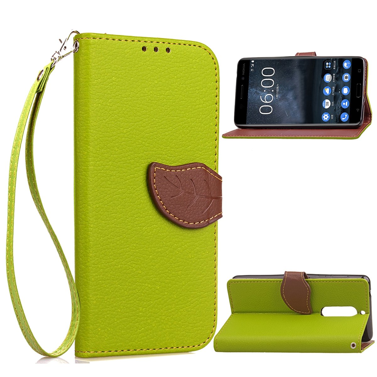 Nokia 5 case, Danallc Grip Nokia 5 Grip Built-in Stand Function for ...