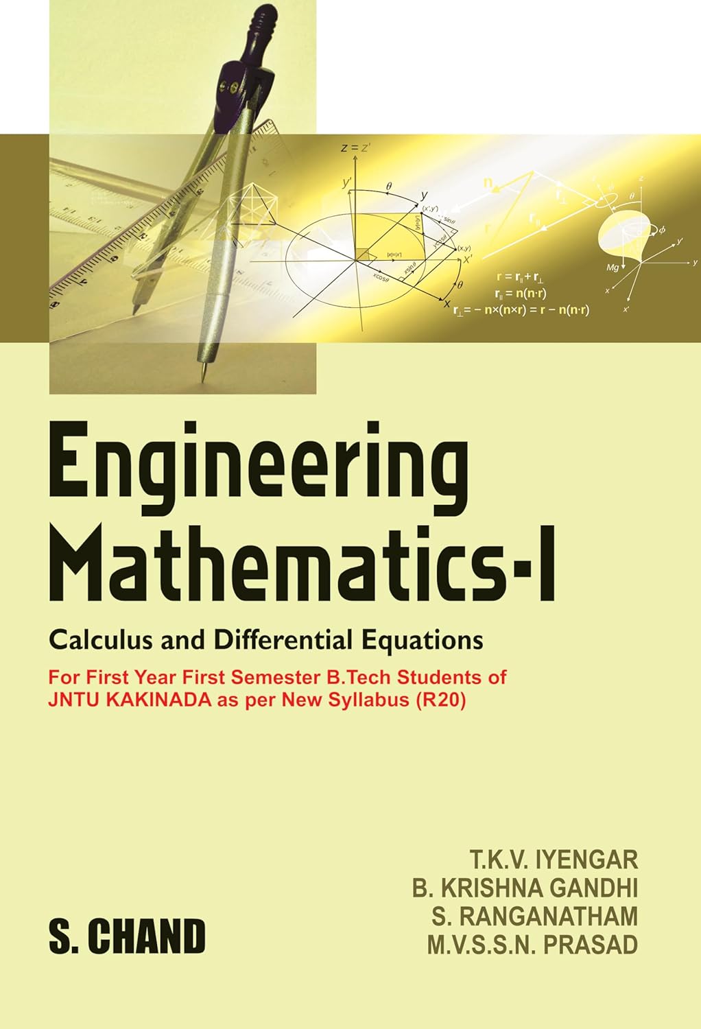 Buy Engineering Mathematics - I: for B.Tech. First Year (First Semester ...