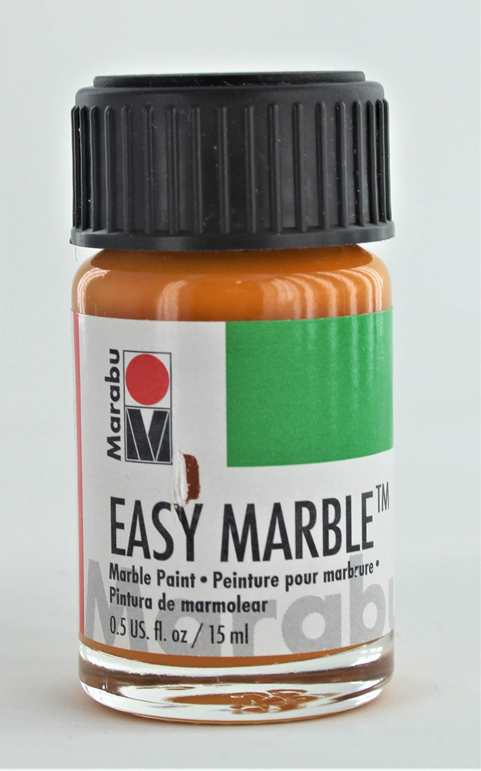 Amazon.com: Marabu Easy Marble Paint, 15ml (Medium Yellow) : Toys & Games