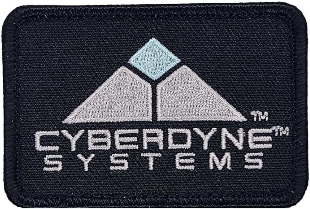 Amazon.com: Terminator Movie Cyberdyne Systems Logo Morale Patch - 3 x ...