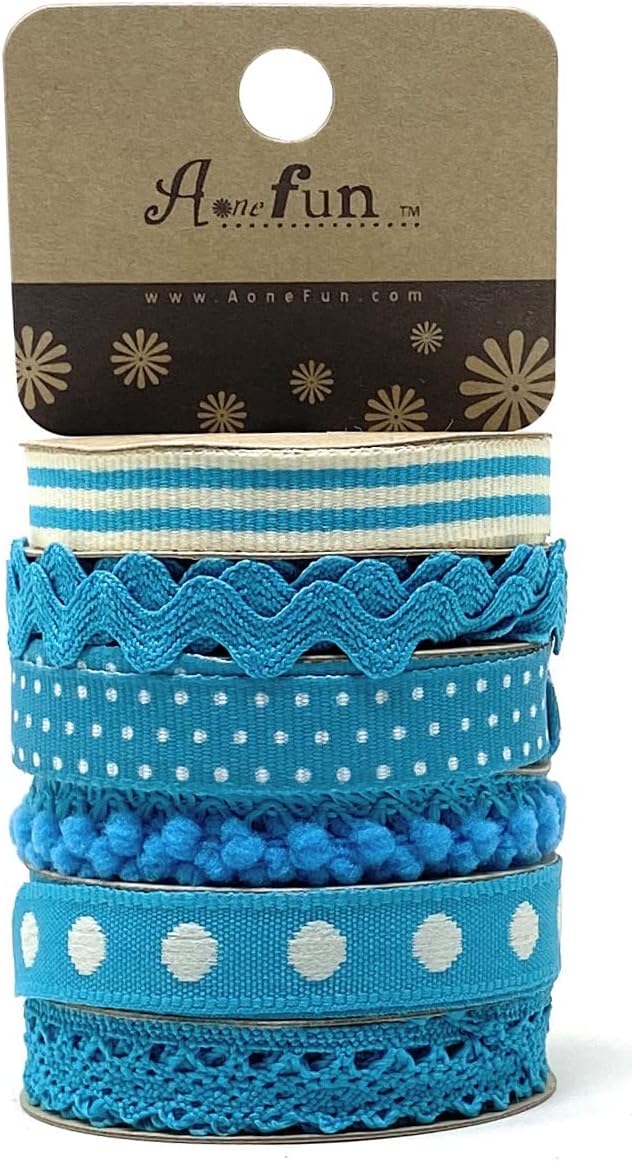 Amazon.com: Assorted Ribbon - Ribbons for Crafts Wrapping Ribbon Fabric ...