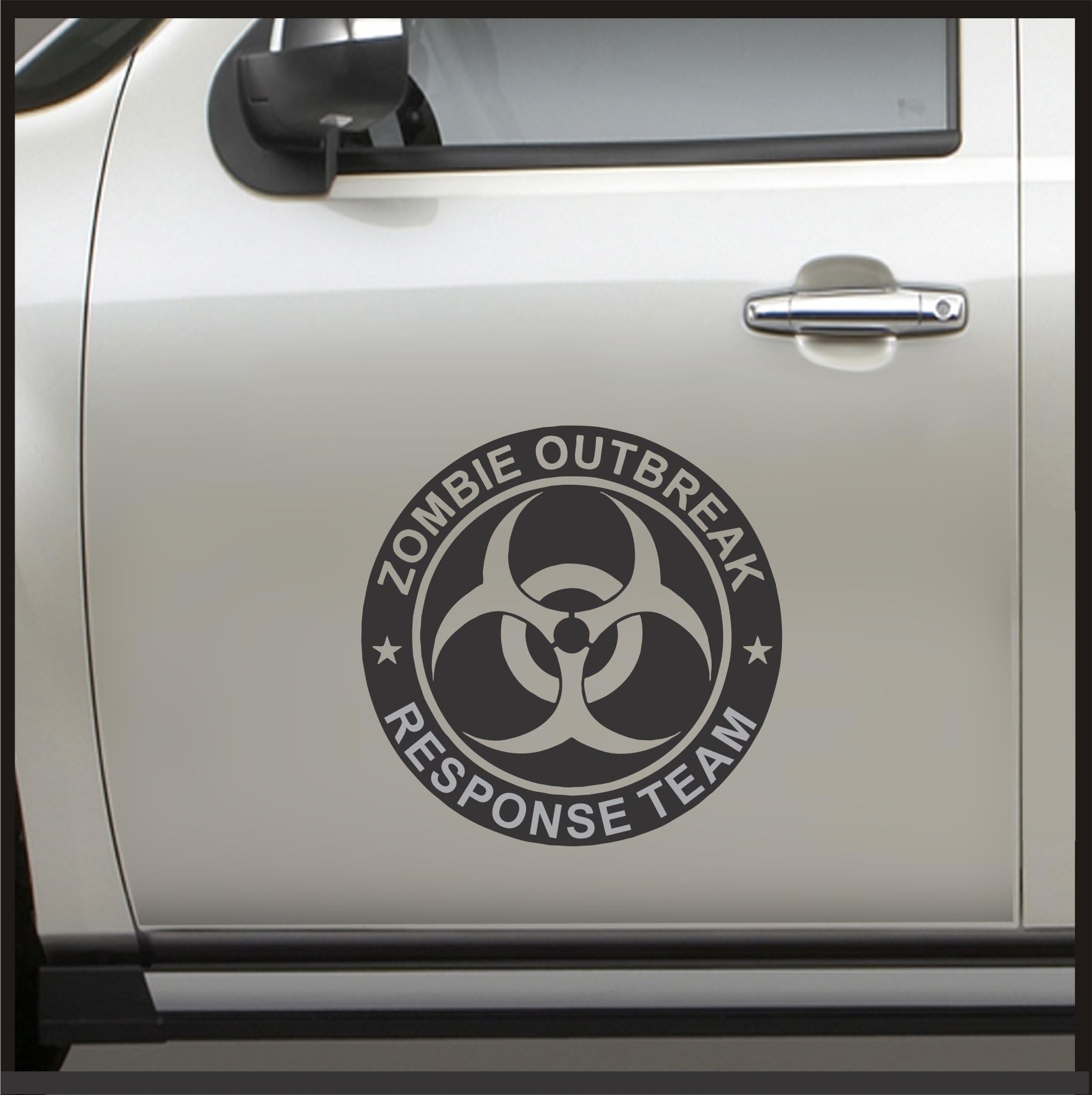 Amazon.com - Sticker Connection | Zombie Response Team | Door Stickers ...