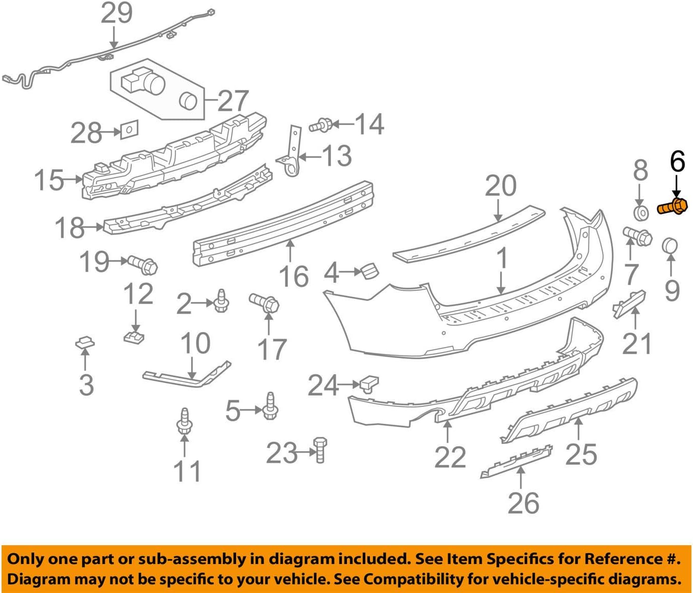 Amazon.com: Bumper Cover Bolt : Automotive
