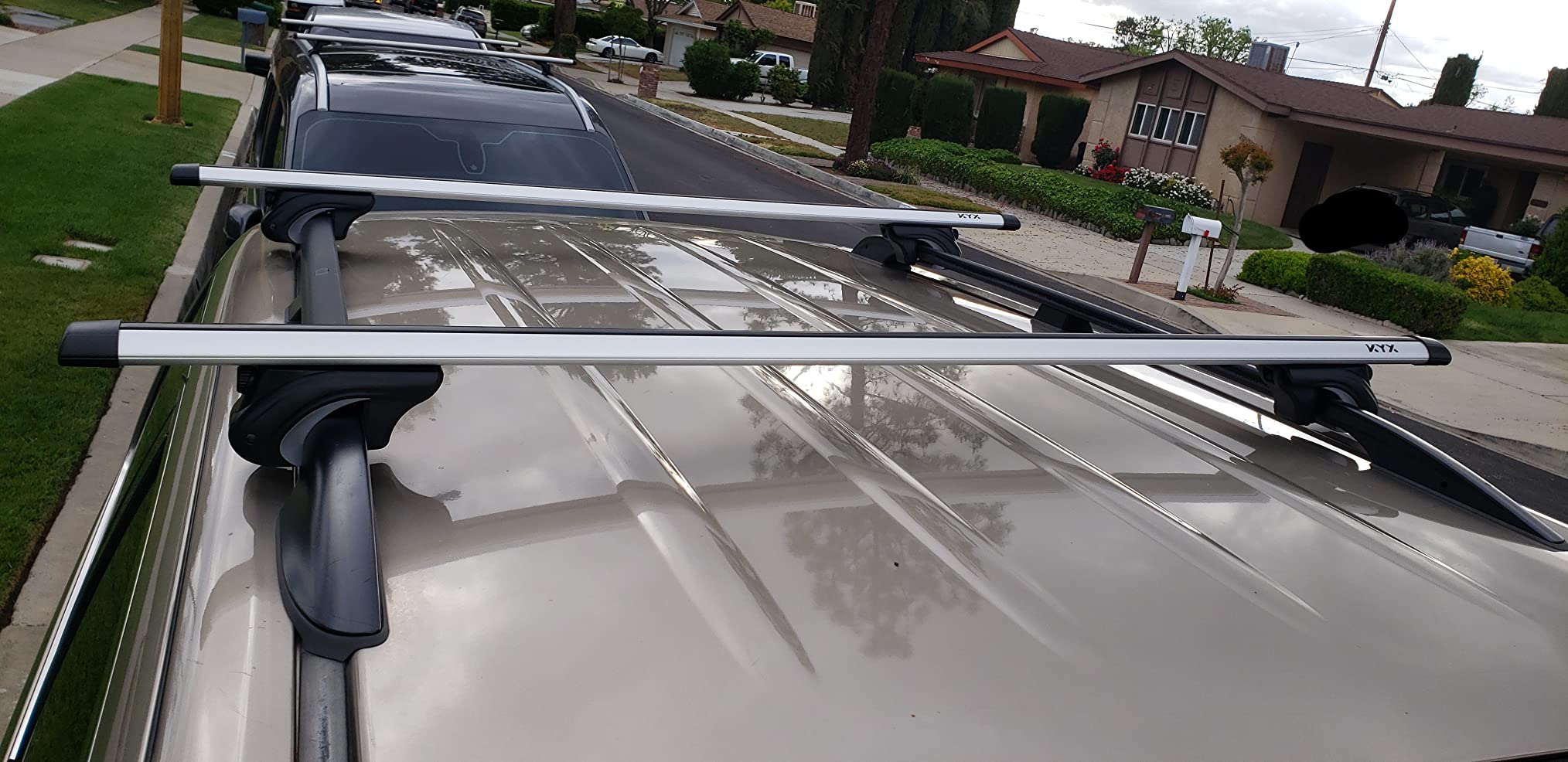 $13/mo - Finance KYX Roof Rack Cross Bars for 2013-2018 Santa Fe & 2019 ...
