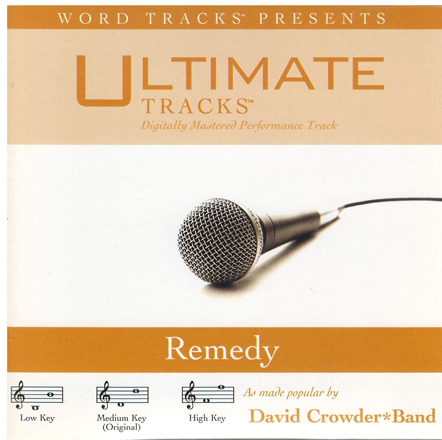 David Crowder Band - "Remedy" Ultimate Tracks Performance Track ...