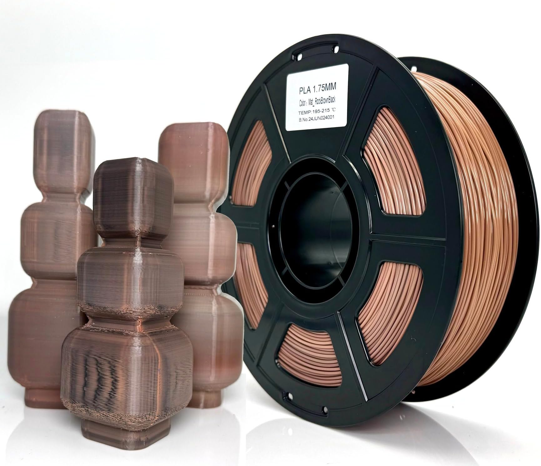 Amazon.com: 3DimFila PLA 3D Printer Filament Matte Rock Stone Filament ...