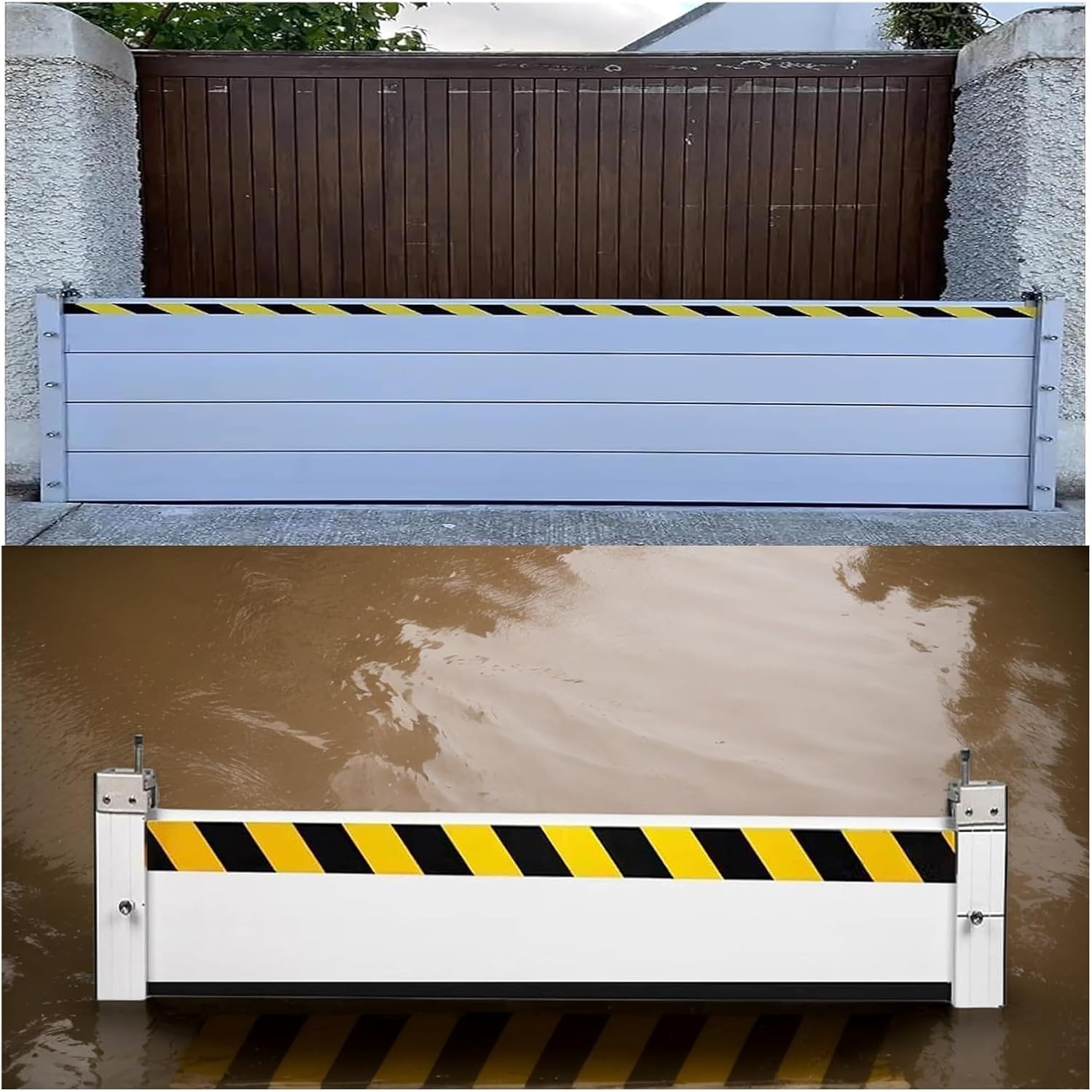 Aluminum Flood Barrier, Flood Barriers for Doors, Residential Flood ...