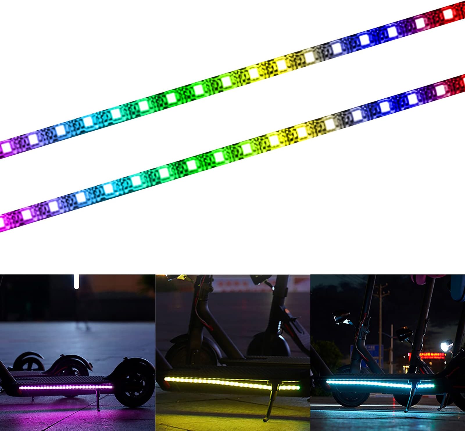 Amazon.com: YHGSEE Electric Scooter LED Strip Light, Night Cycling ...