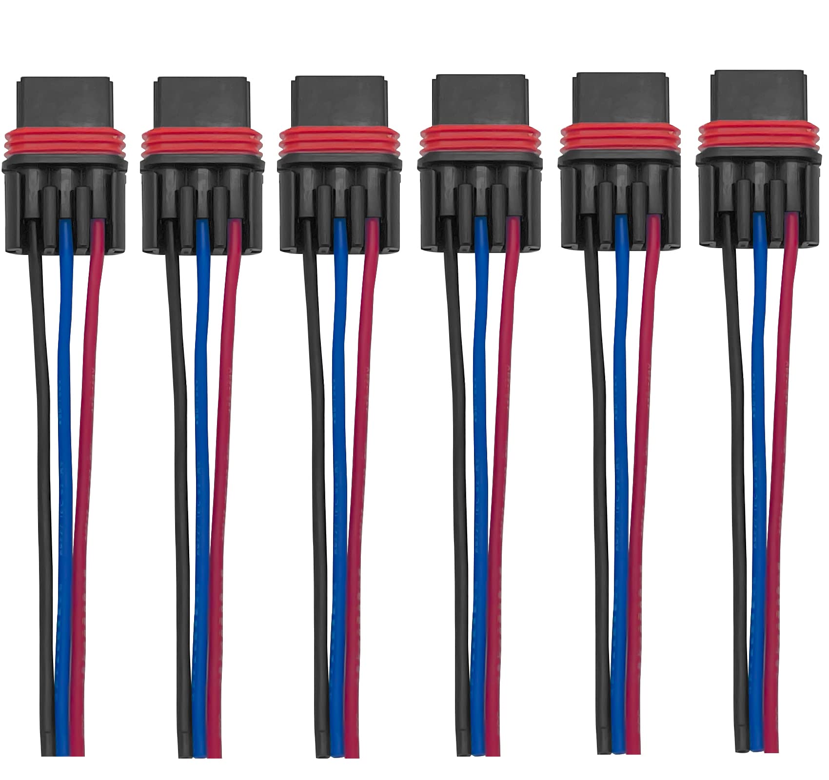 Snapklik.com : 6 Pack Pulse Power Plug Connector Pigtail Compatible