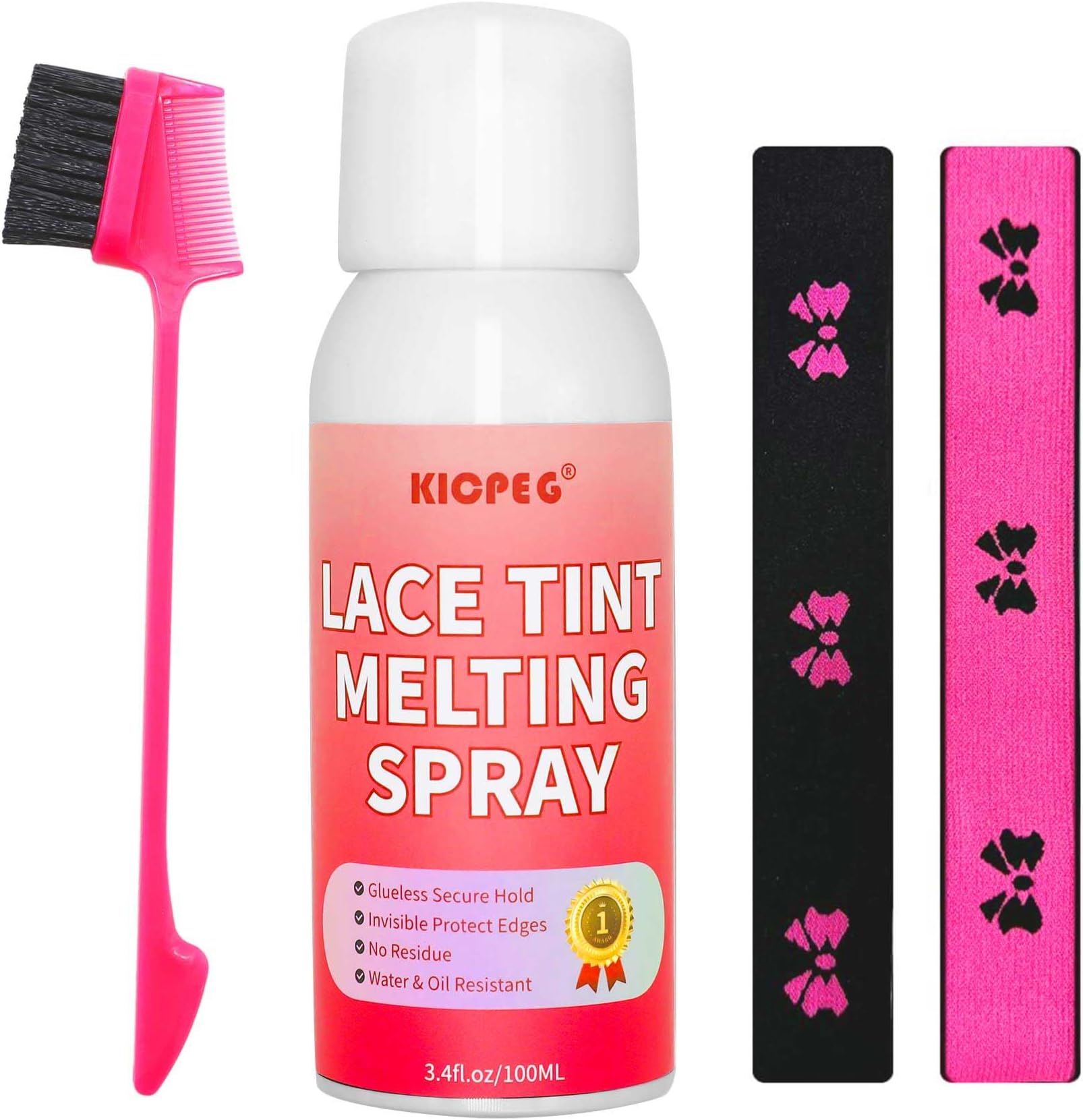 Amazon.com : wodemate Lace Melting Spray and Holding Spray 120ml, Lace ...