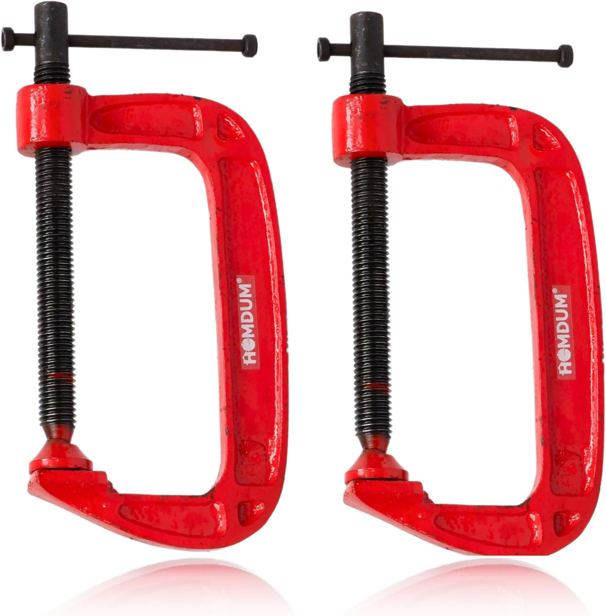 Homdum Heavy Duty G Clamp | C Type Clamping Tool | Set of 4 Pieces (6 ...