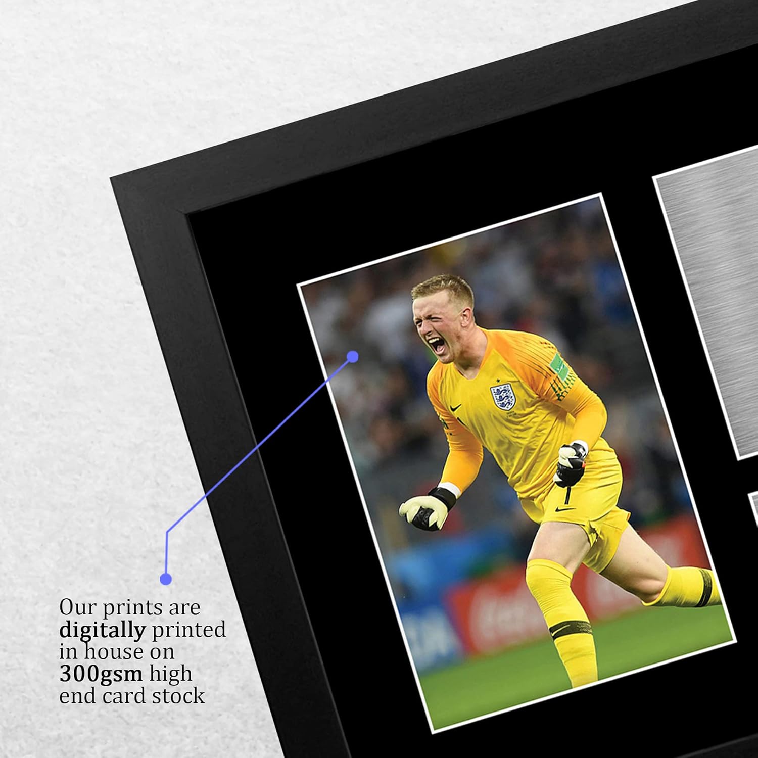 HWC Trading FR A4 Jordan Pickford England Gifts Printed Signed ...