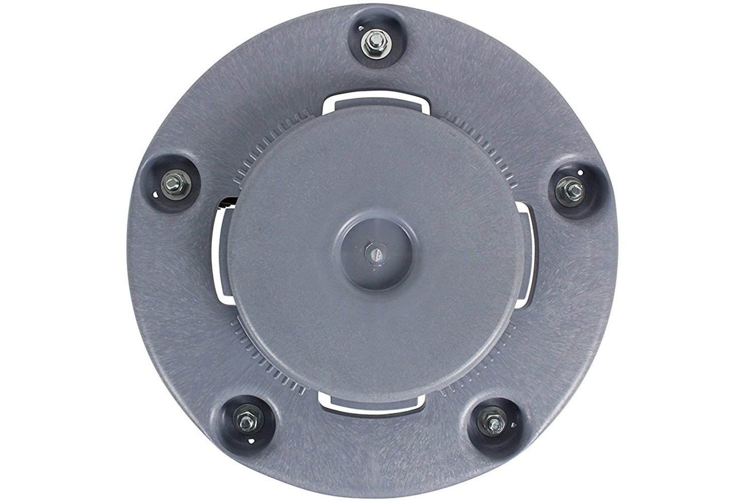 Snapklik.com : Janico 1040 Trash Can Dolly - Heavy Duty Bolted Casters