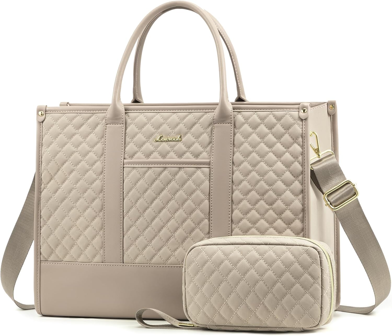 LOVEVOOK Laptop Bags for Women Handbags 15.6 Inch, Ladies Tote Bag for ...