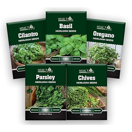 Amazon.com : Survival Garden Seeds Culinary Herb Collection Seed Vault ...