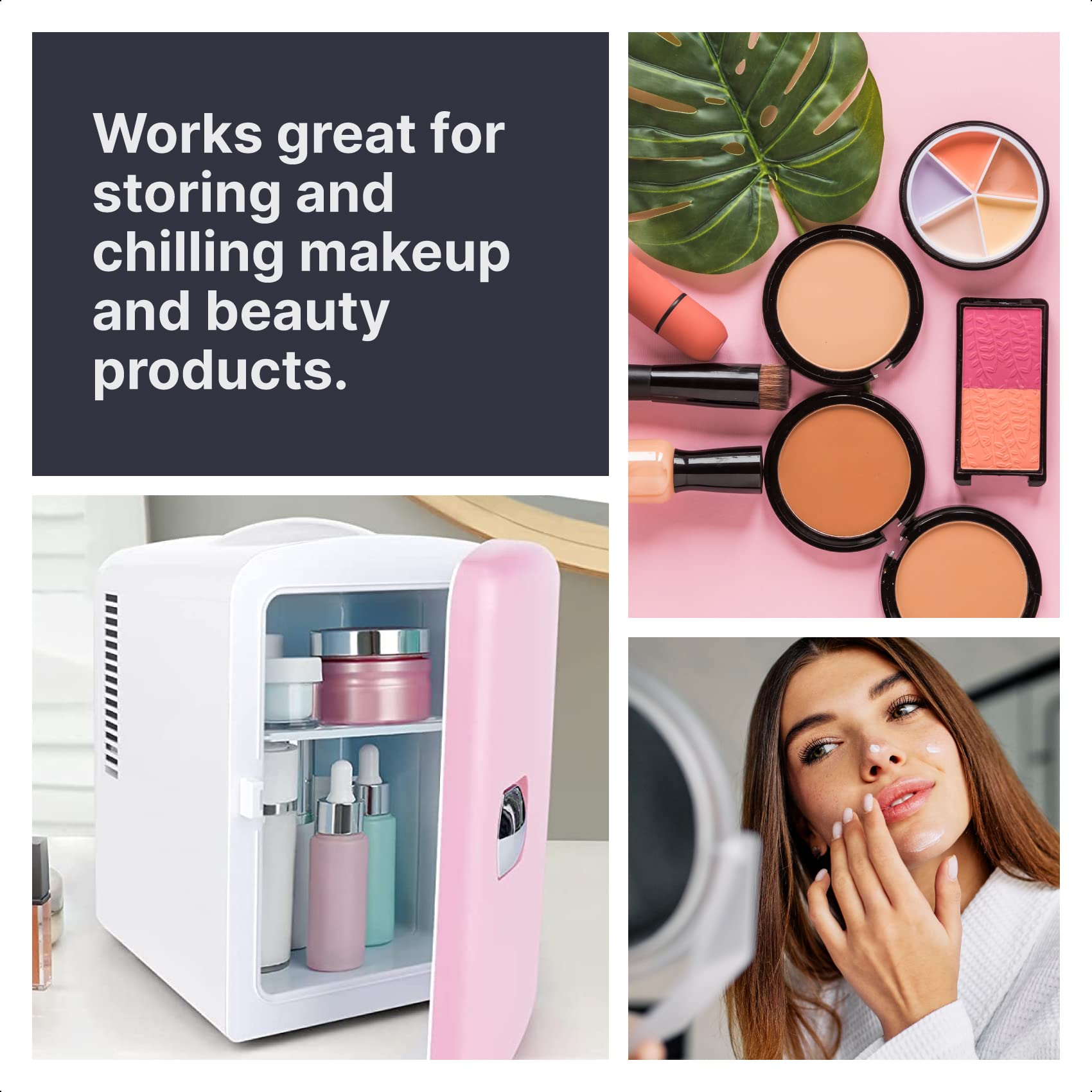 Snapklik.com : Living Enrichment Mini Fridge Chilling 4L Capacity