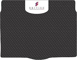 BCM Car Mats - Compatible with Vauxhall Astra 2010-2015 - Car Boot Floor Mat - 3MM Rubber ...
