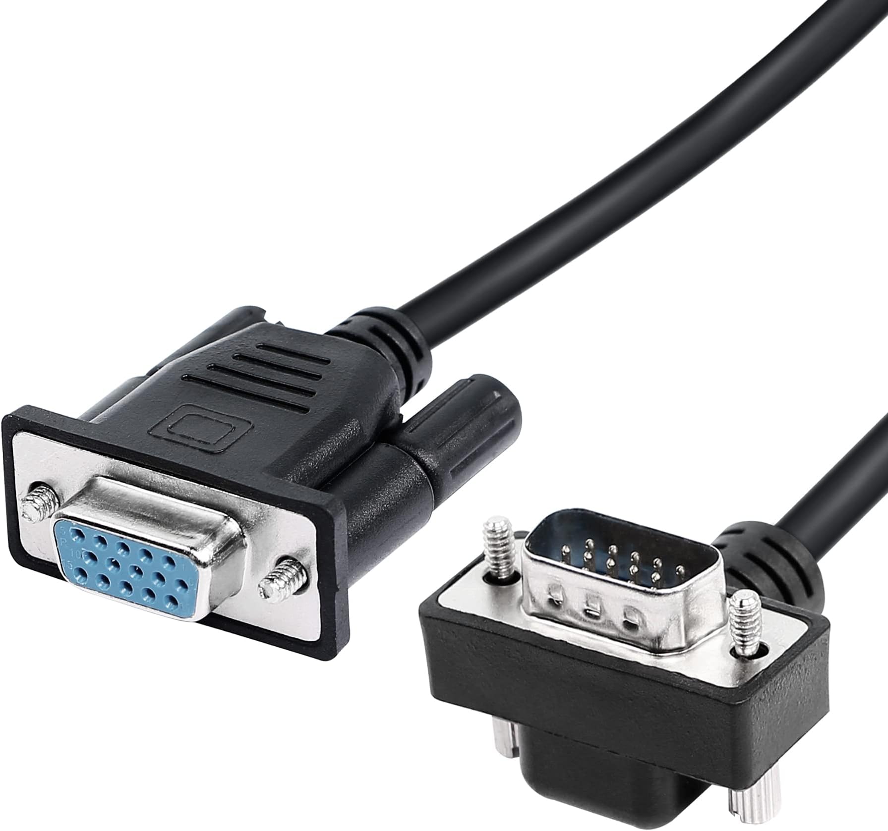Amazon.com: RIIEYOCA 90 Degree VGA Cable, Up Angle VGA Male to VGA ...