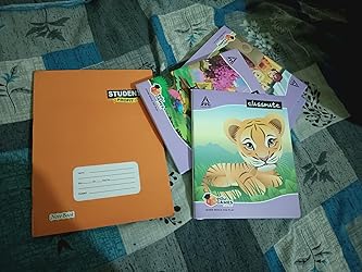 Classmate Notebook - Single Line, 172 Pages, 190 mm x 155 mm - Pack Of ...