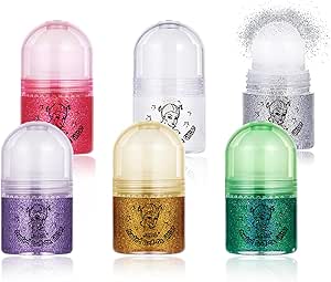 Amazon.com : EnMart Roll On Body Glitter, Face Glitter Gel, Fruit ...