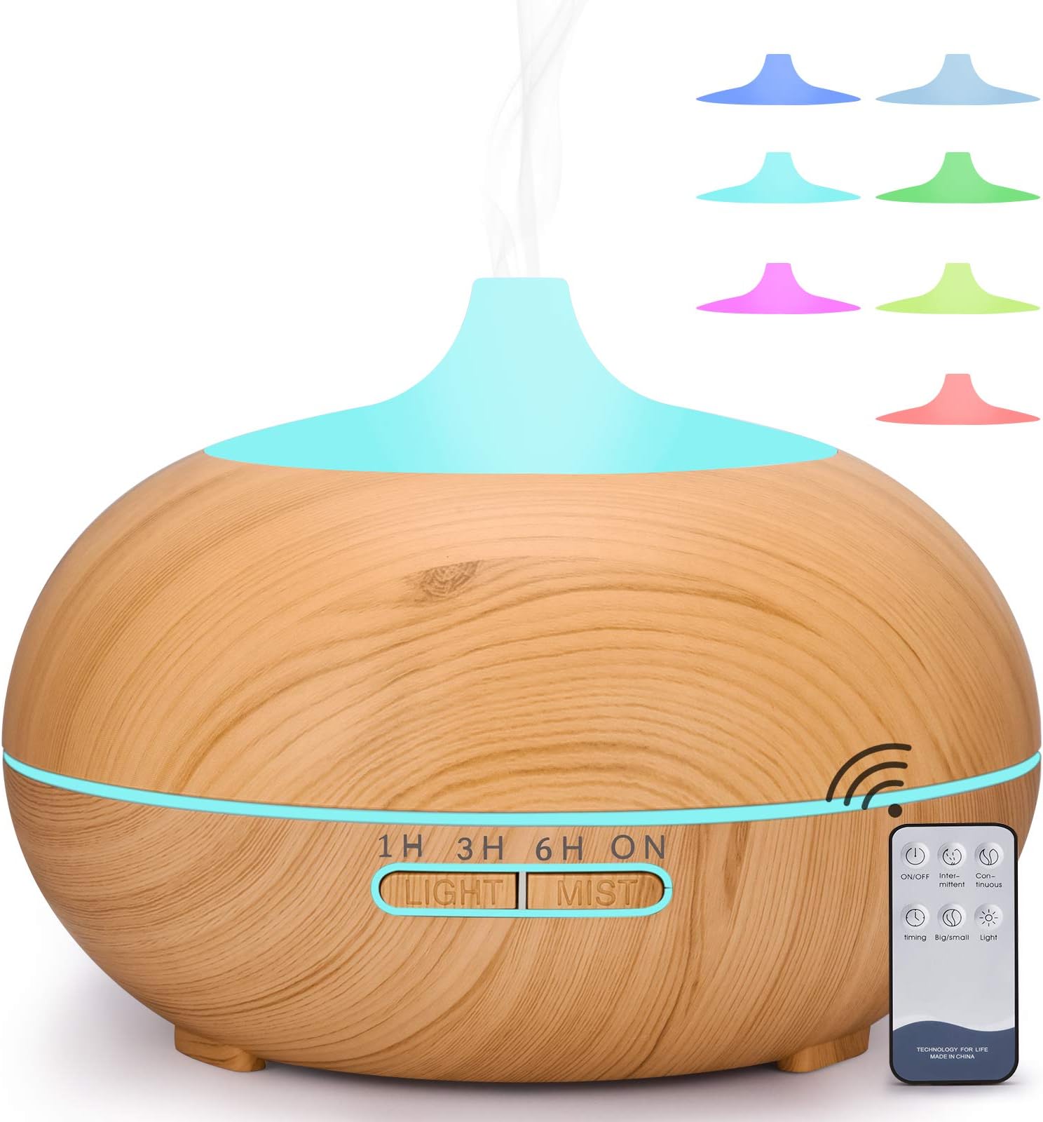 Purest Naturals Essential Oil Diffuser - Best Cool Mist Electric Aroma ...