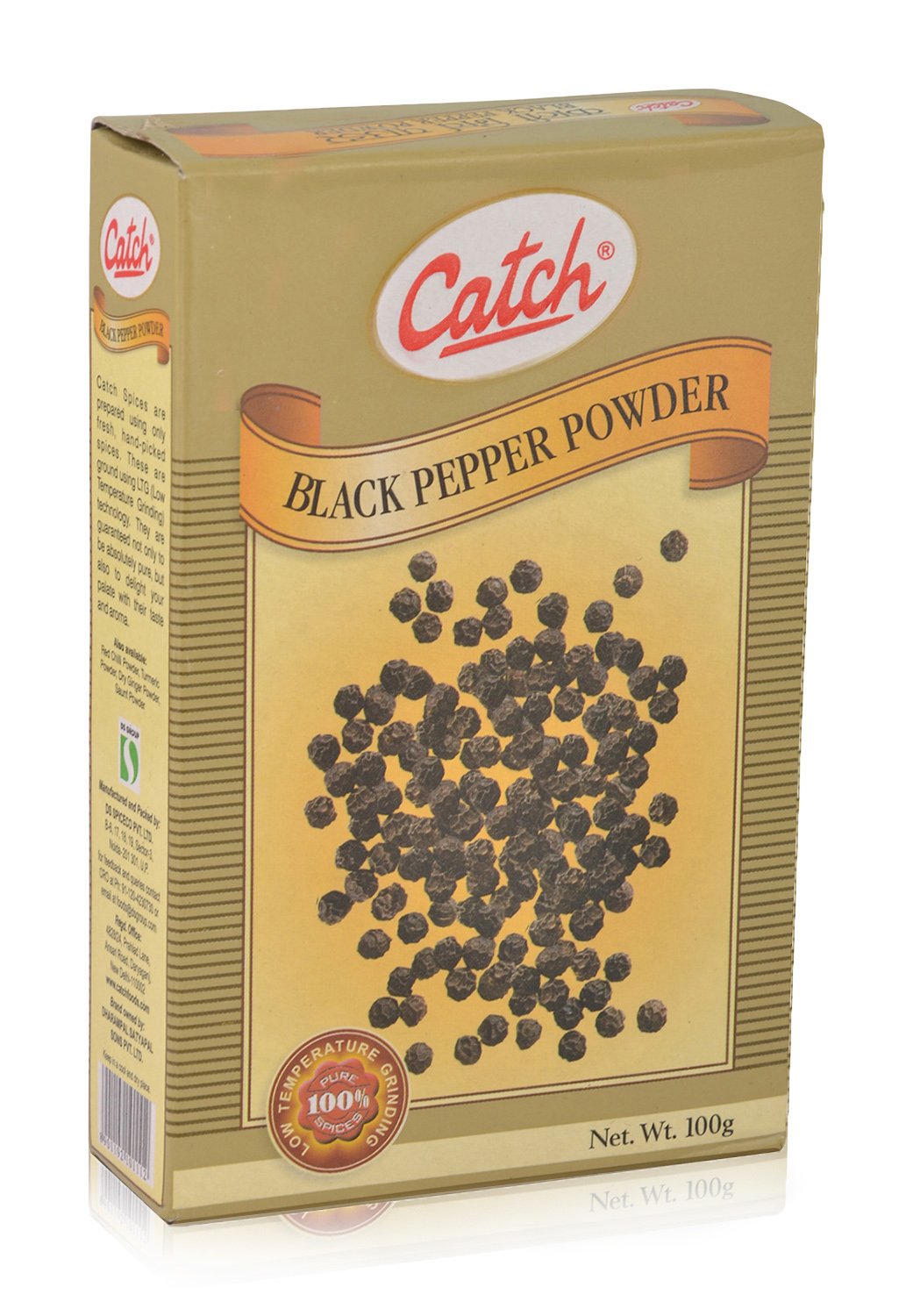 Catch Spices - Black Pepper Powder, 100g Pack : Amazon.in: Grocery ...