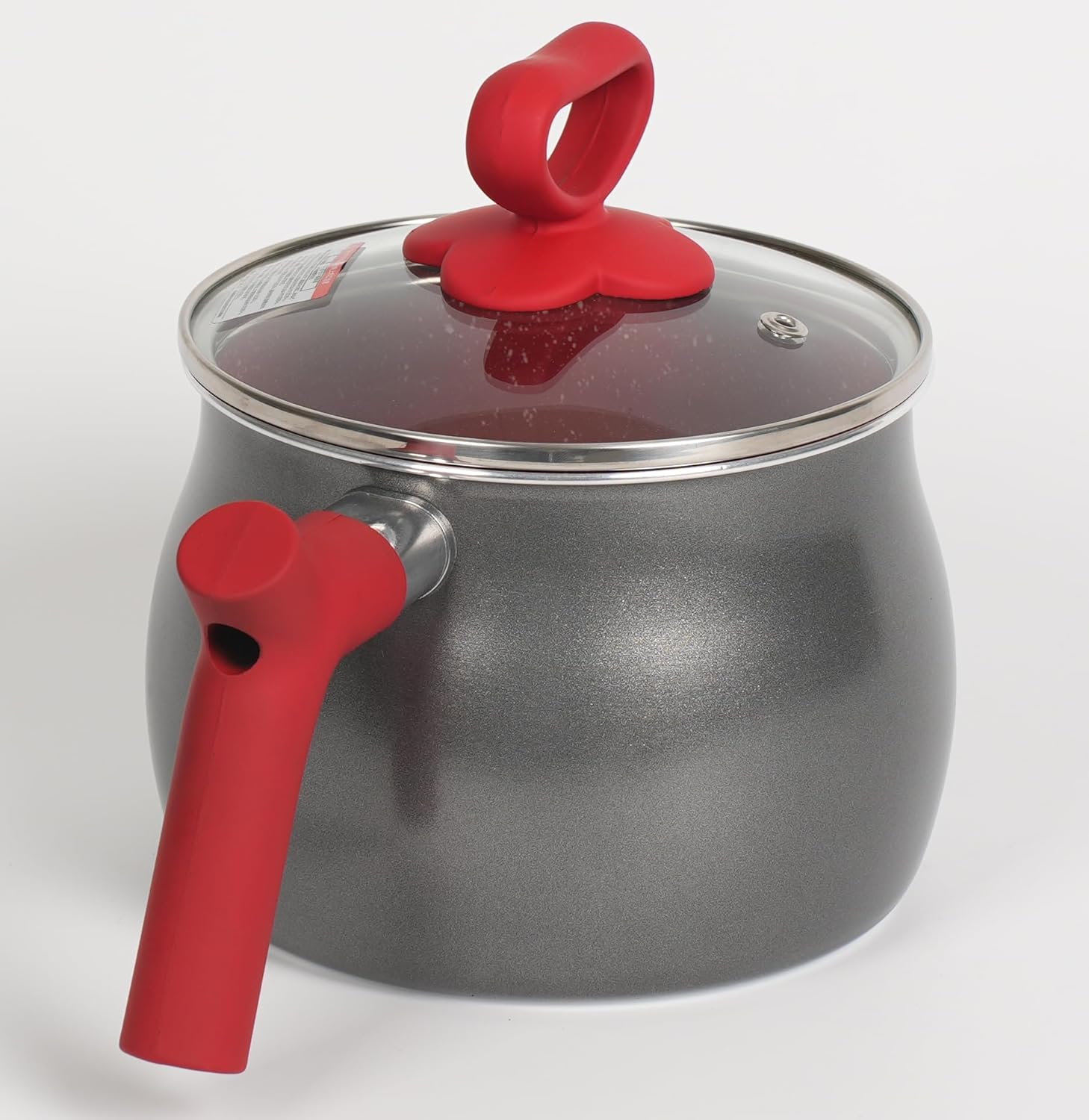 Amazon｜マルチポット15cm IH 15cm 2.5L IH対応 ガス火対応 マルチ鍋 7way 片手鍋 万能鍋 卓上鍋 グリル鍋 てんぷら鍋 蓋付き ガラス蓋付き揚げる 煮る 炒める ...