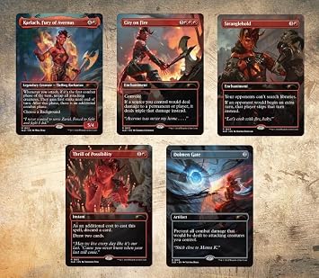 Amazon.com: MTG Secret Lair: Karlach's Rage (Non-Foil Edition) : Toys ...
