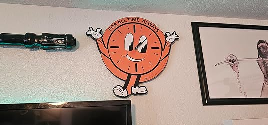 Amazon.com: Bioworld Marvel Loki Miss Minutes Shaped MDF Clock : Home ...