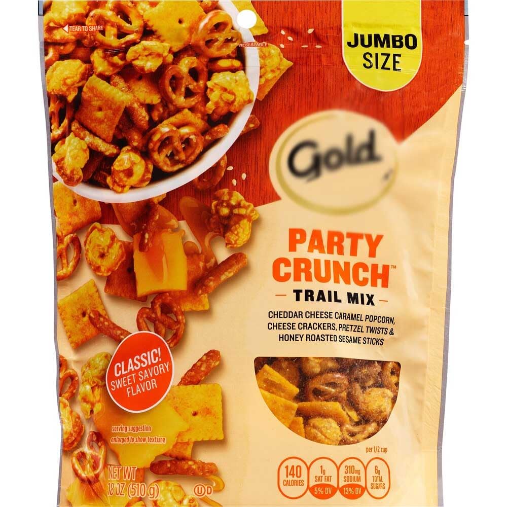 Amazon.com: Party Crunch Trail Mix: Cheddar Cheese Caramel Popcorn ...