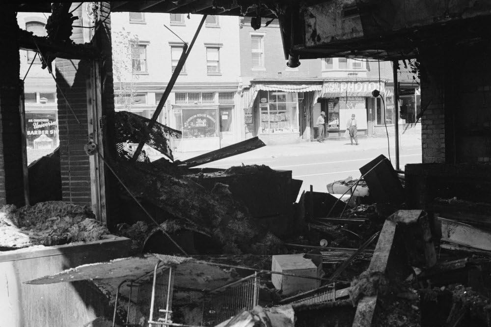 Amazon.com: Washington Riots 1968 Nruins Of A Store In Washington DC ...
