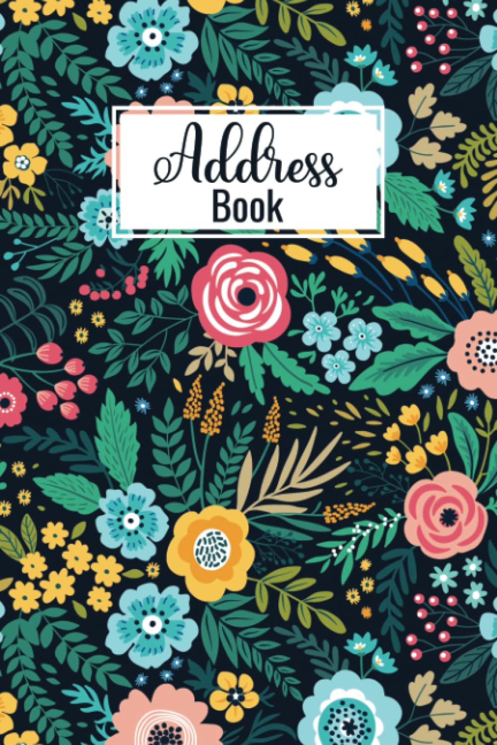 Address Book: Small Personal Address Book with Alphabetical Index ...