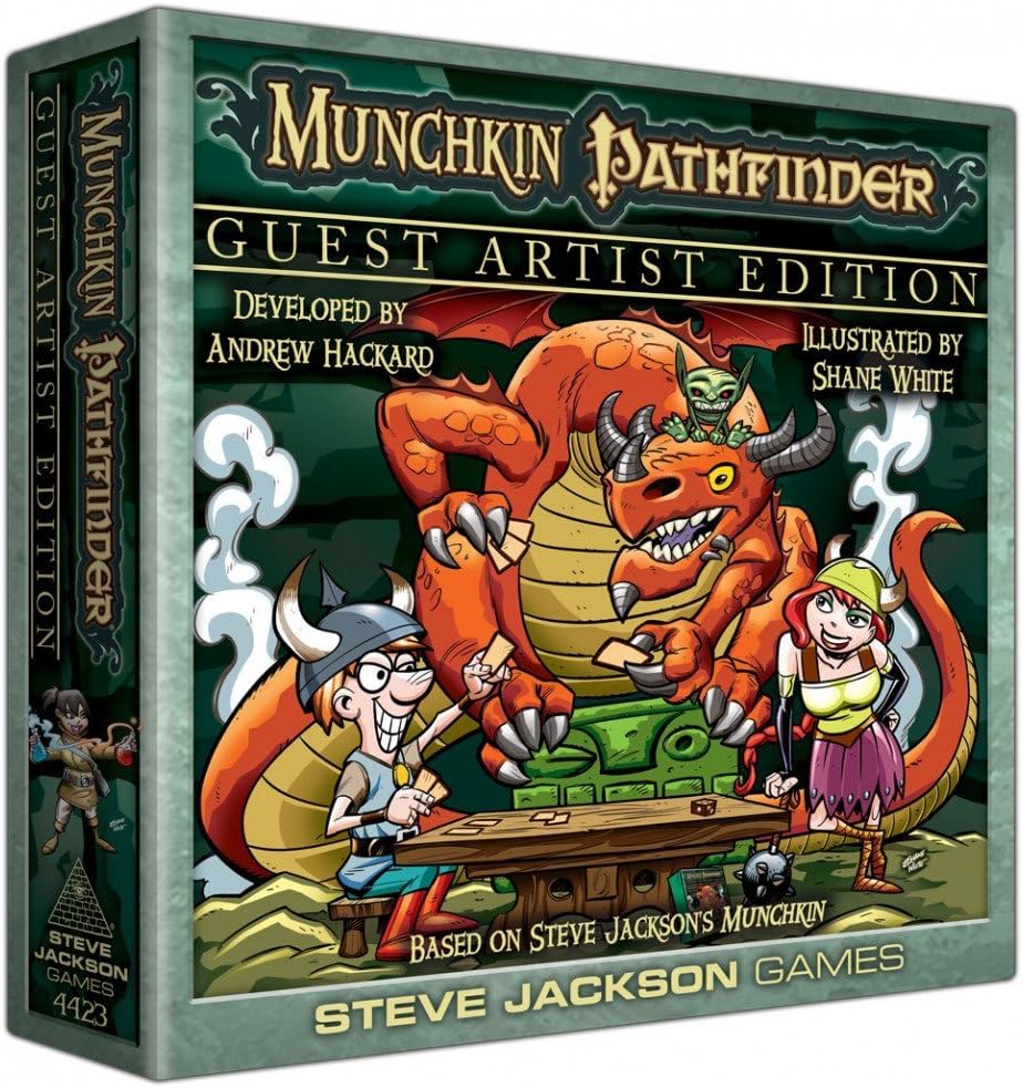Steve Jackson Games Munchkin Pathfinder Guest Artist Edition Juego de Cartas : Amazon.com.mx ...