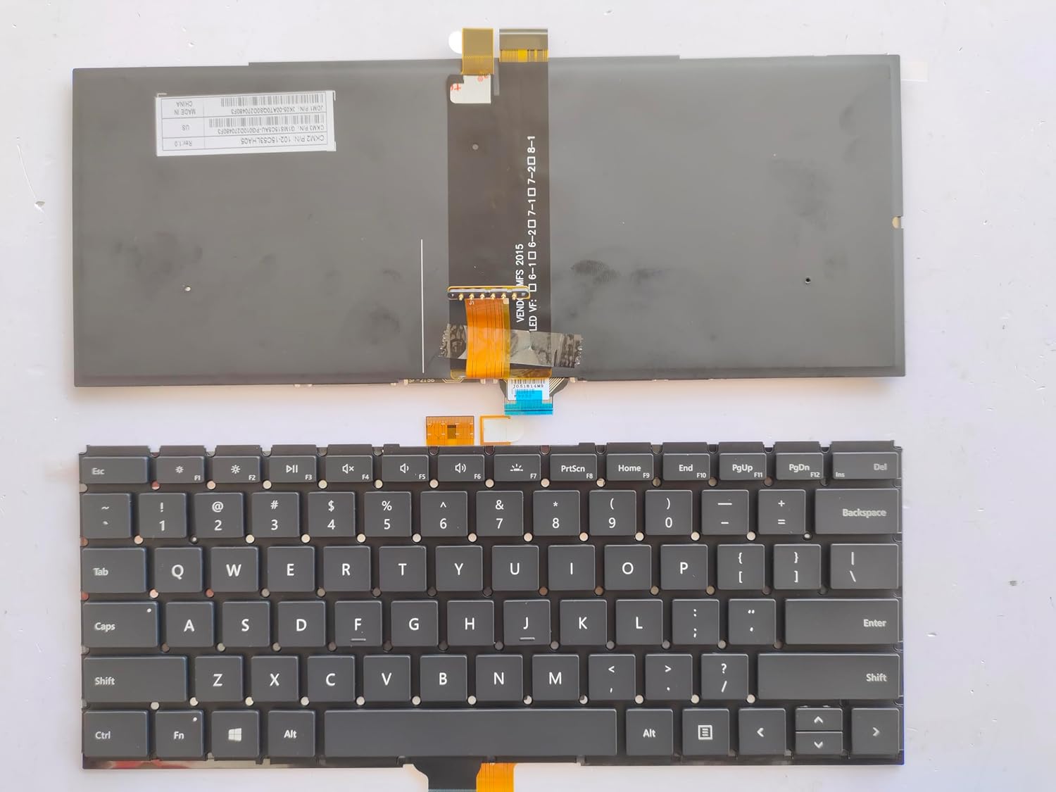 Amazon.com: Laptop Replacement US Keyboard Compatible with Microsoft ...