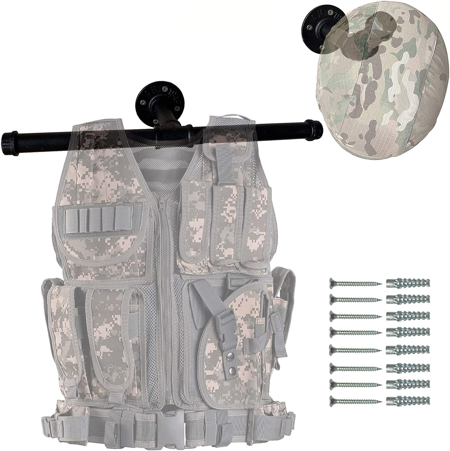 Amazon.com: TYTAMMON Wall Mount Hanger Holder Iron Tactical Gear For ...