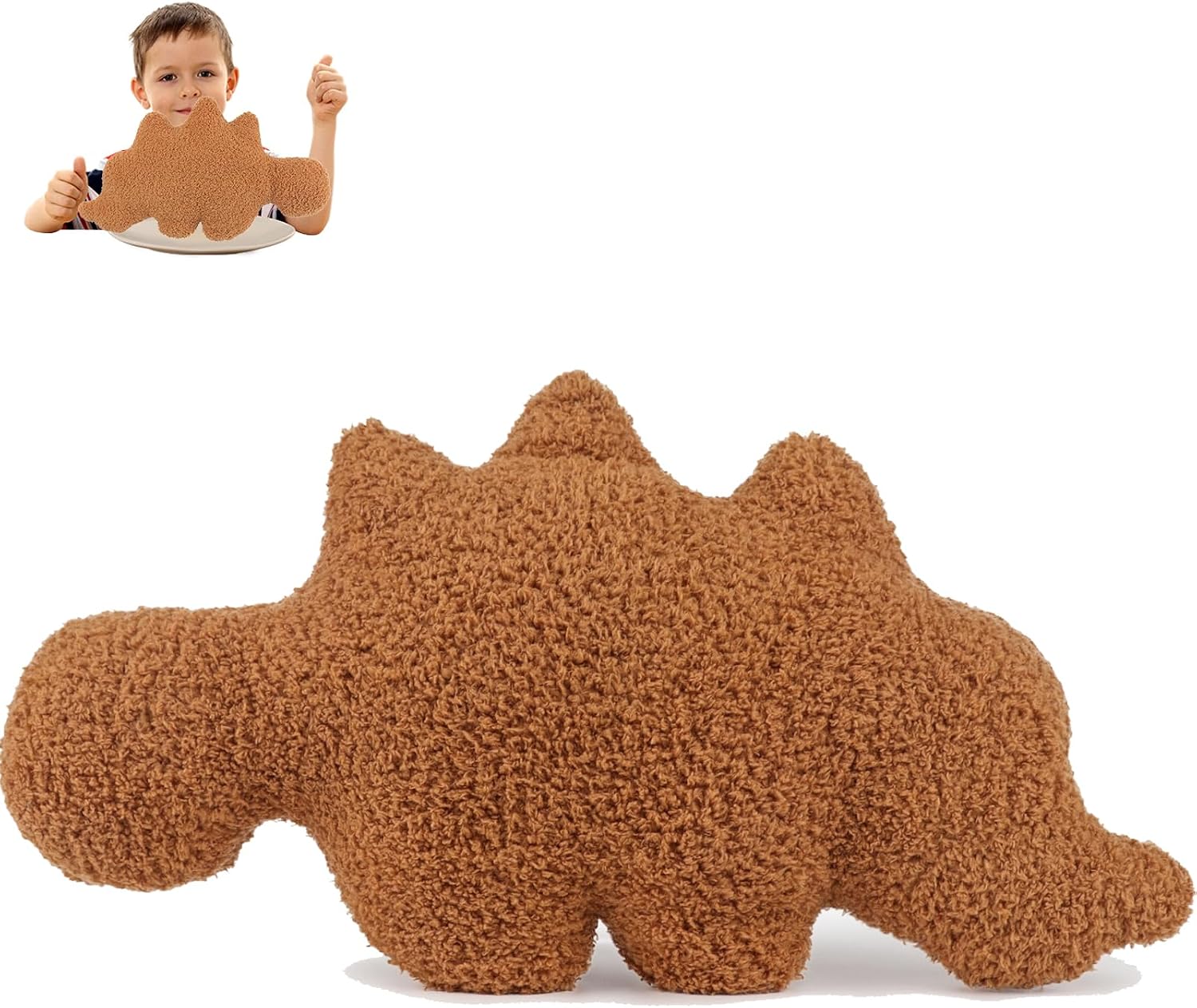Amazon.com: Anboor Dino Nugget Plush-15.8inches Aesthetic Room Decor ...