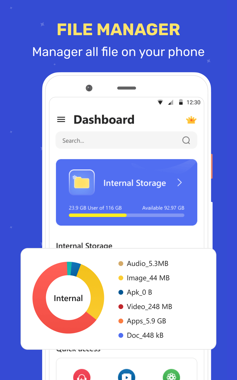 Easy File Manager Pro - File Explorer - App Manager & Storage Cleaner - Manage Photos,Music ...