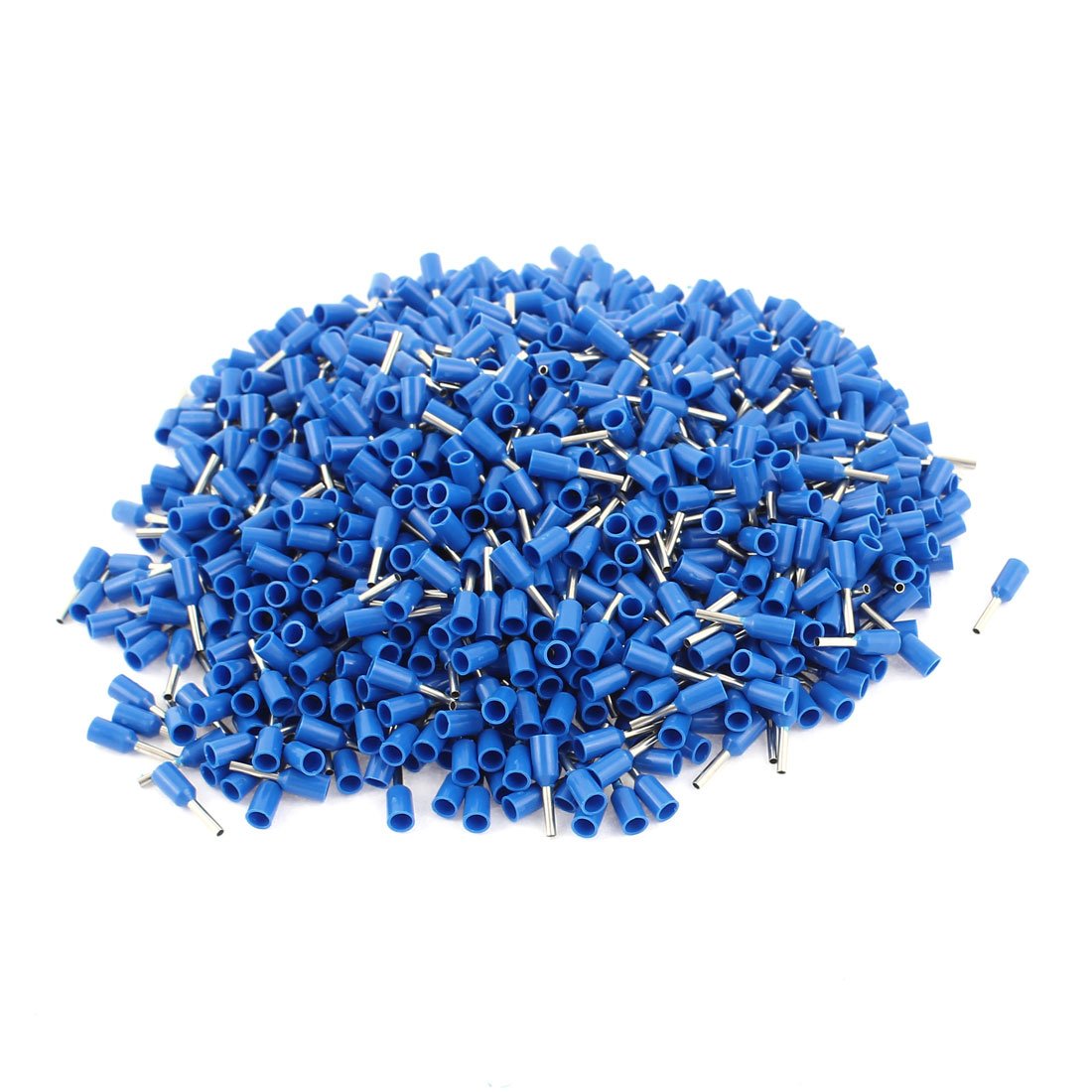 Amazon.com: uxcell 1000 Pcs 22 AWG 0.5mm2 Insulated Cord End Wire Ferrules Terminal VE0506 Blue ...
