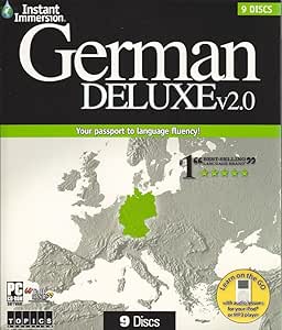 Amazon.com: Instant Immersion German Language Deluxe v2.0 (9 Disc Set)