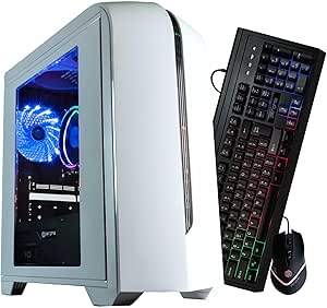 Amazon.com: Periphio Warp Gaming PC Computer - AMD Ryzen 5 5600G ...