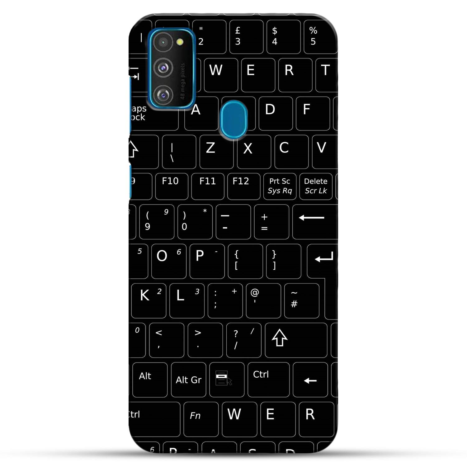 COLORflow Back Cover Compatible with Samsung Galaxy M30S / M21 | Keys ...