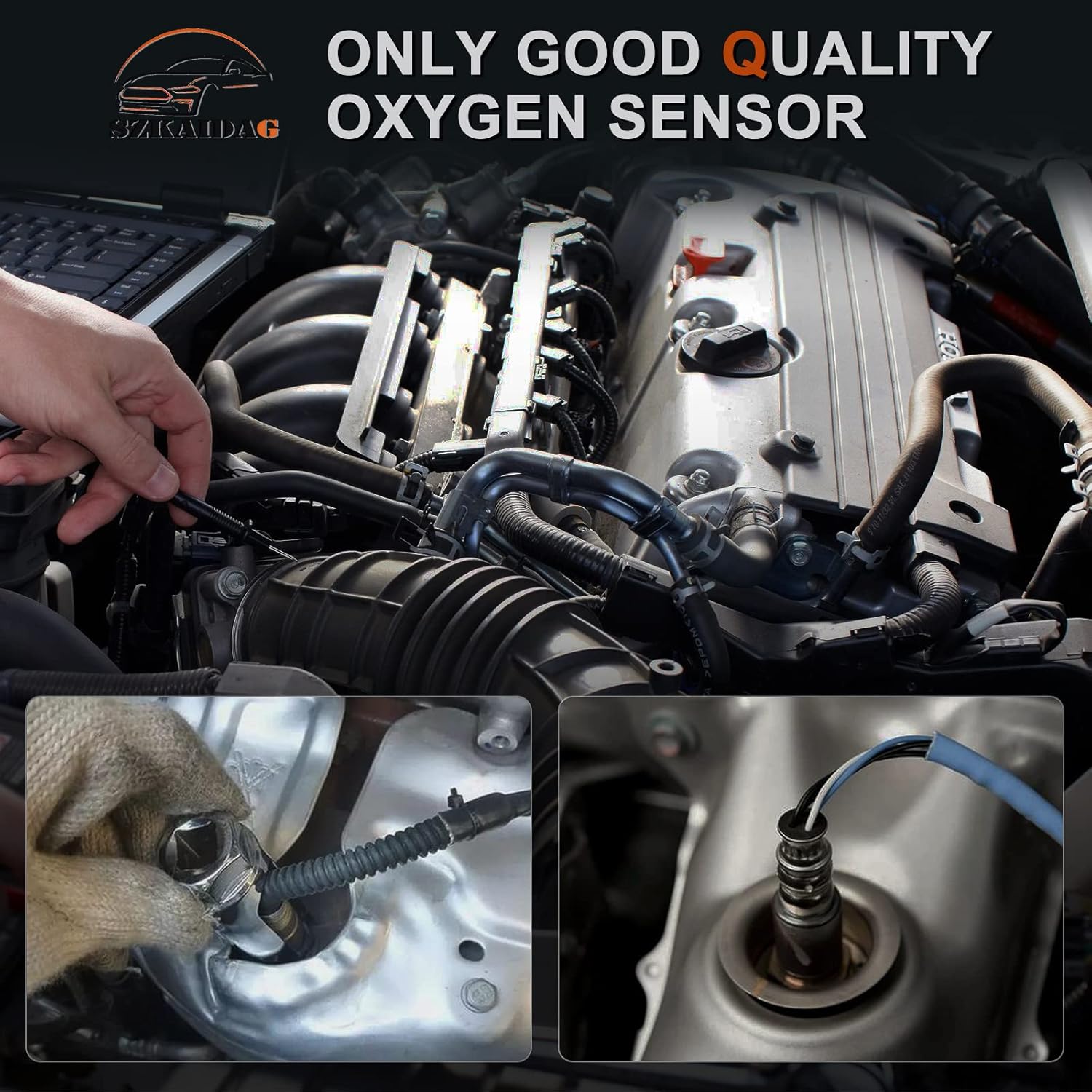 Buy O 2 Sensor Front Rear Upstream Downstream O2 Sensor for:-Ford, for ...