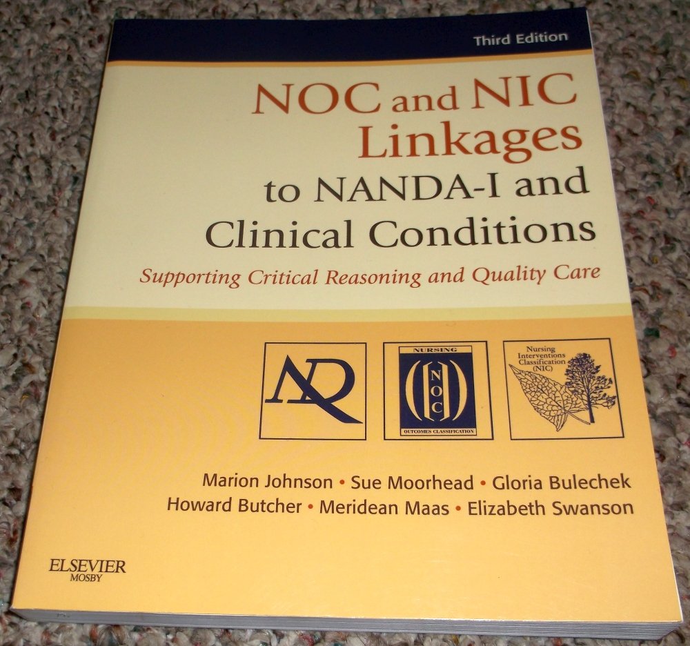 NOC and NIC Linkages to NANDA-I and Clinical Conditions: Supporting ...