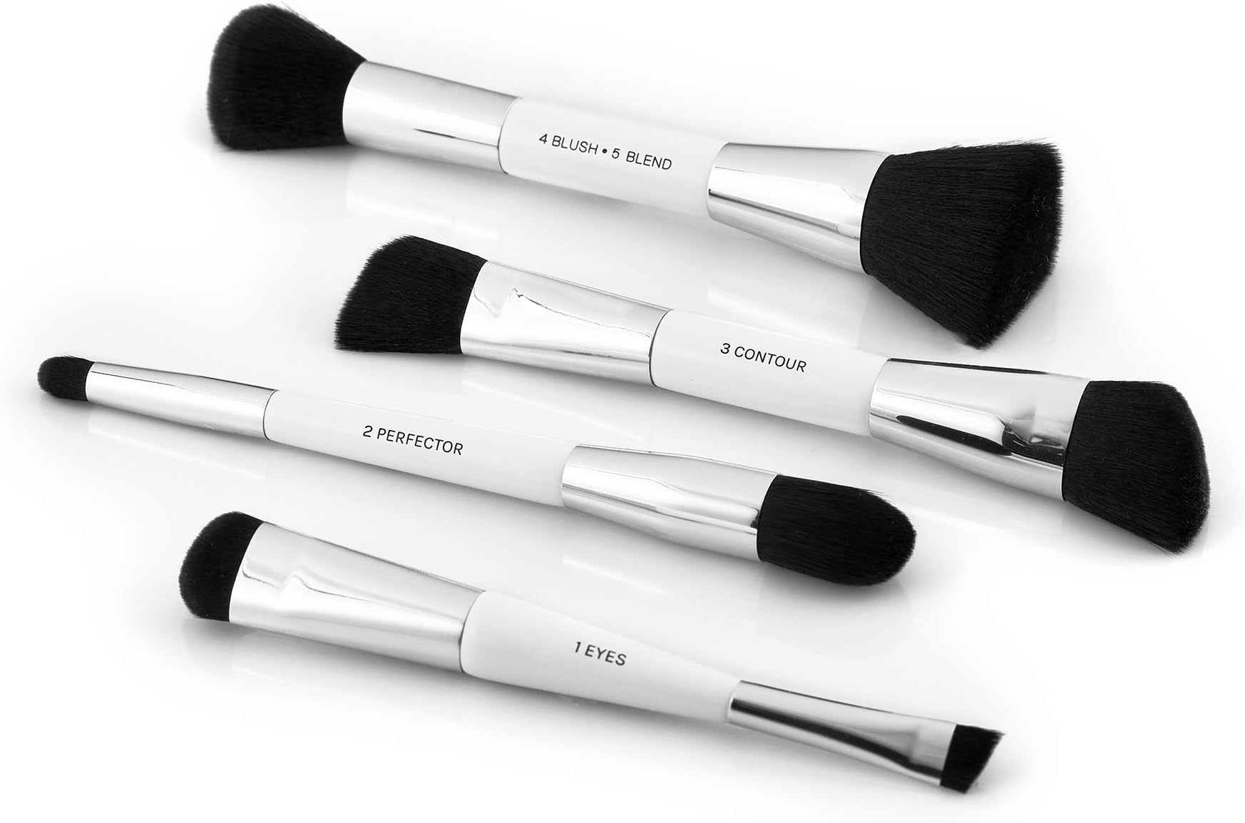 Amazon.com: BH Cosmetics Eye Essential 7 Piece Brush Set : Beauty ...