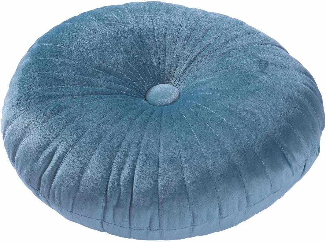 Amazon.com: HLOVME Round Pillow Cushion for Couch Velvet Decorative ...