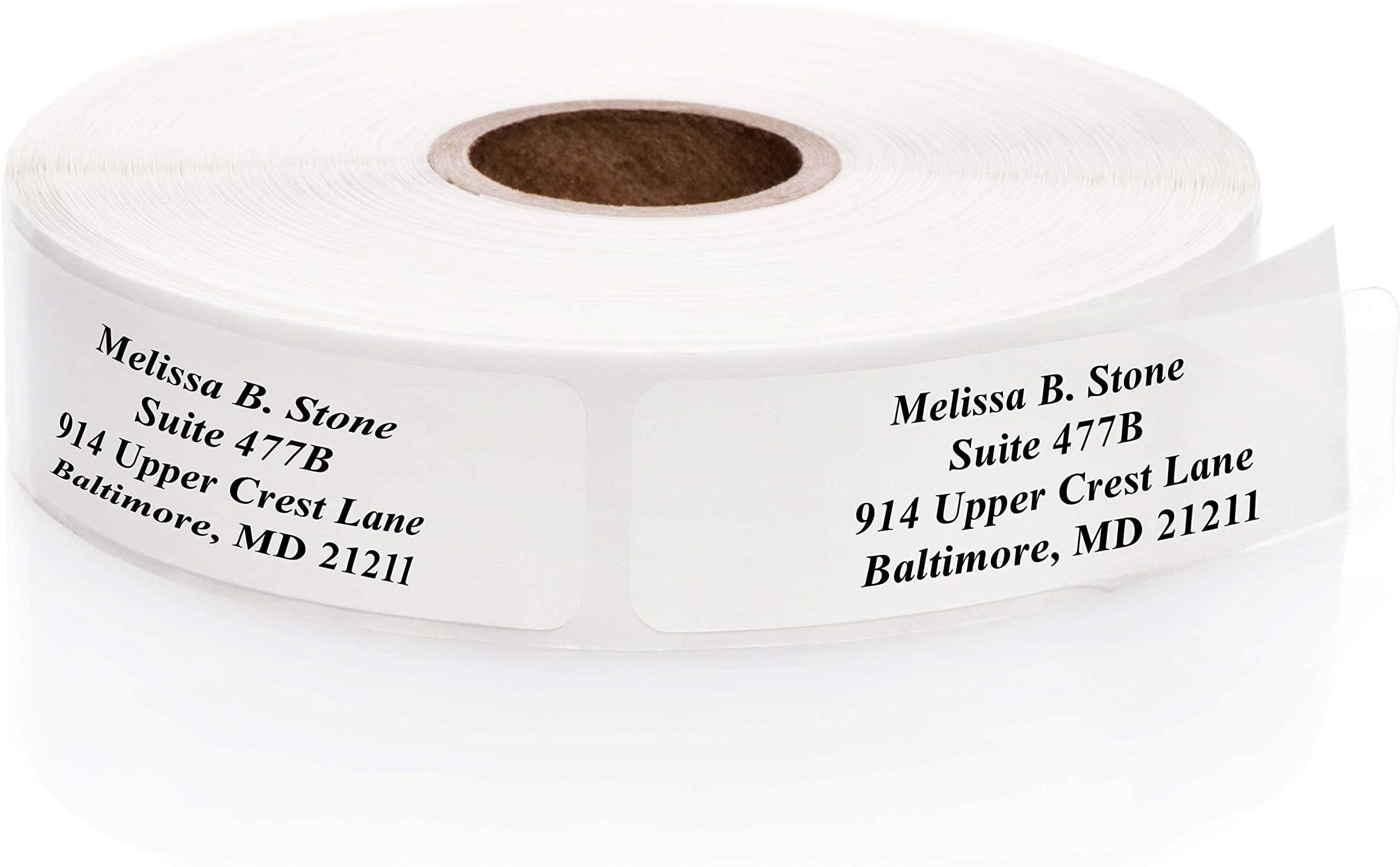 Amazon.com : Clear Personalized Return Address Labels Without Dispenser ...