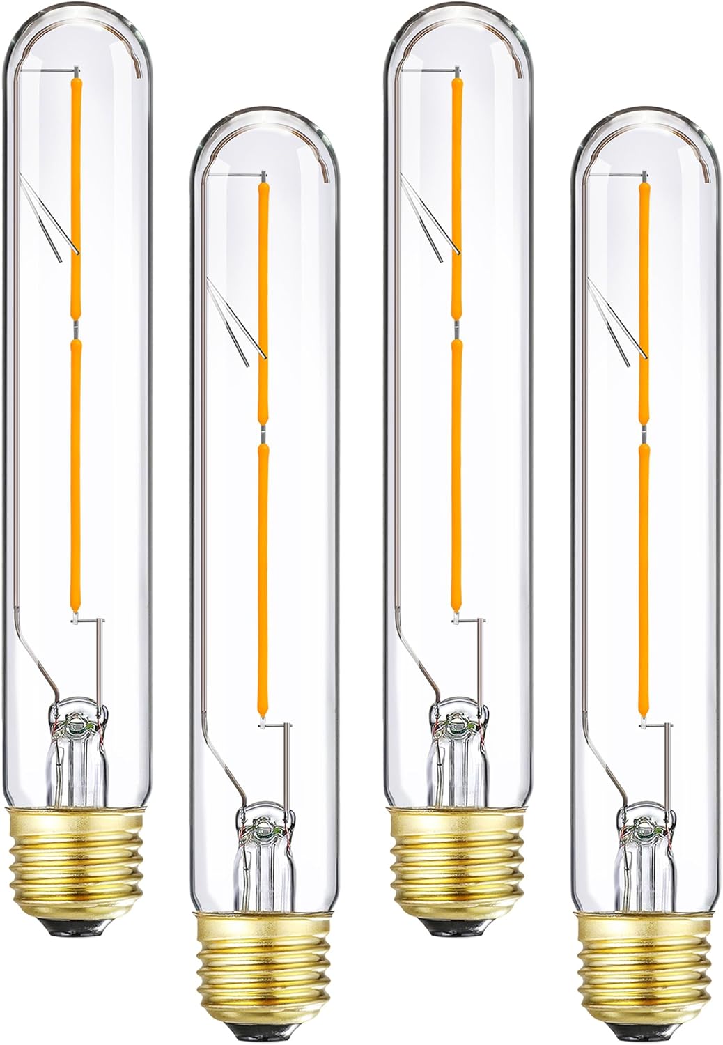Leools Vintage T9 LED Tube Light Bulbs 40W Equivalent, 2700K Warm White ...