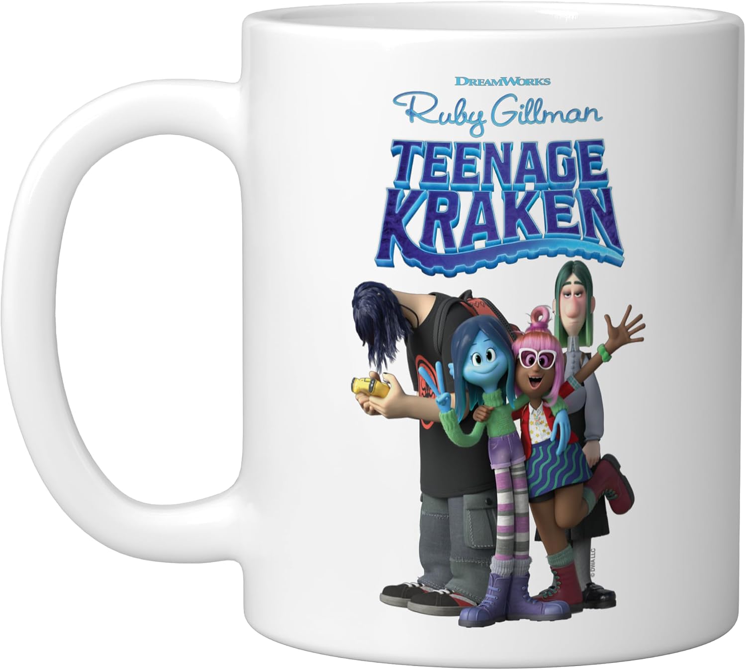Amazon.com | DreamWorks Ruby Gillman, Teenage Kraken Friends Ceramic ...